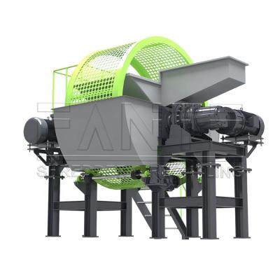 China Model 1000 Efficient Tyre Shredder Machine for Quick and Stable Tire Recycling for sale