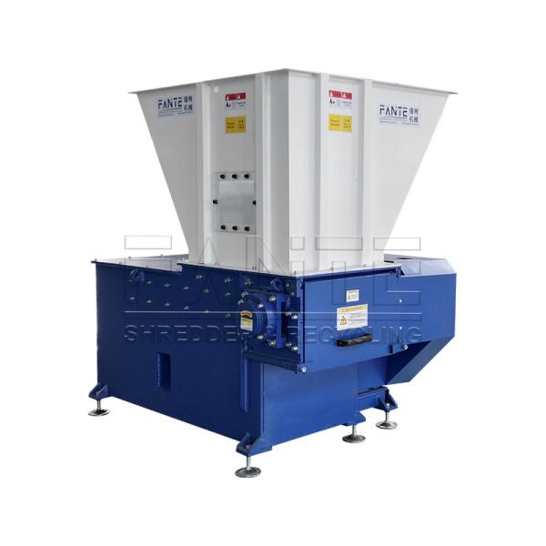 Quality Efficient Mono Shaft Shredder for Processing Nylon Textiles Nets Plastic Blocks for sale