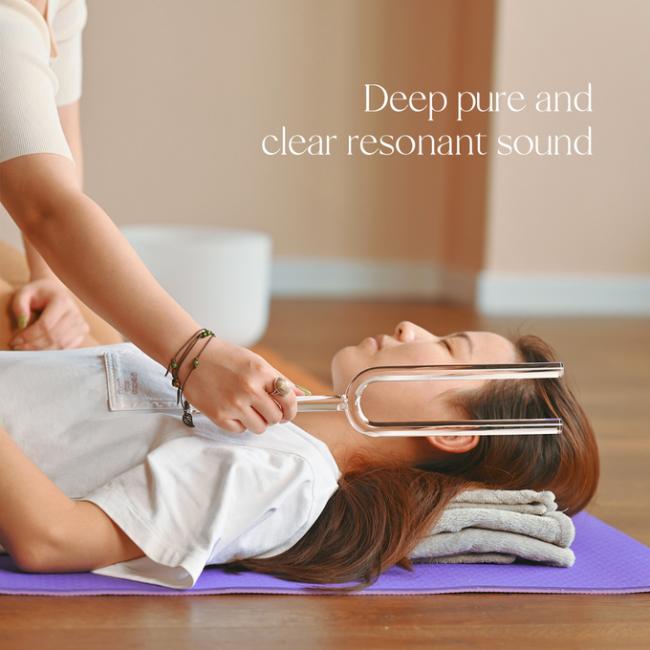 Crystal Singing Tuning Forks with set and accessories factory sell directly 4