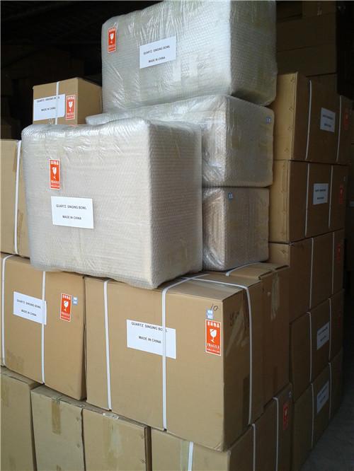 Perfect Harmony Sets for frosted crystal singing bowl with Carrying Case made in China 7