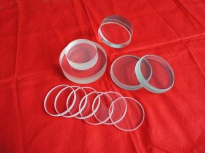 China High Temperature Fused Circle Shape Quartz Glass Plate OEM for sale