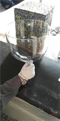 China Wholesale Clear Quartz Handle Crystal Singing bowls from china for sale
