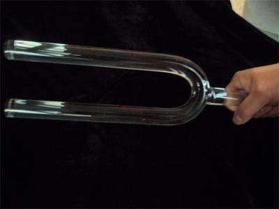 China Clear A Third Eye Chakra Quartz Crystal Tuning Fork  Diameter in 16MM for sale