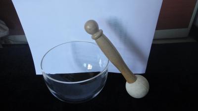 China Best quality Quartz Clear Singing Bowls for sale