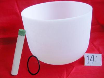 China Full set quartz crystal singing bowls for sale