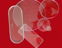 China Clear High Purity Quartz Plate Polished 99.99% SiO2 Low OH 20ppm for sale