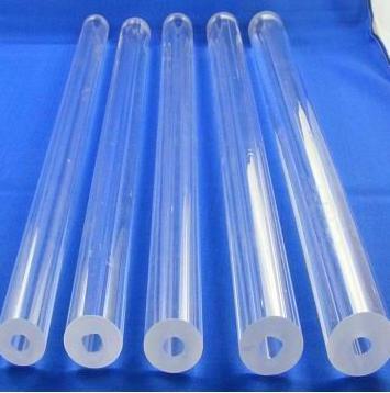 China Fused quartz glass tube for sale