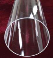 China High Purity 99.99% Clear Fused Quartz Tube 15-420mm OD for Semiconductor Diffusion Furnace for sale