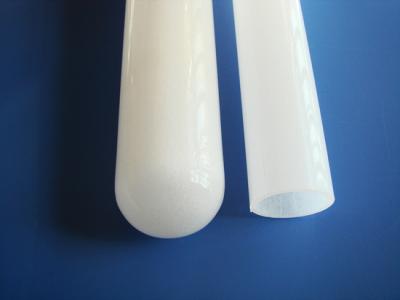 China One end closed white quartz glass tubes for sale