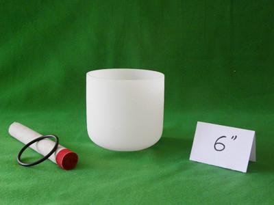 China Chakra Quartz Crystal Singing Bowl for sale