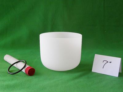Chakra Quartz Crystal Singing Bowl C Note