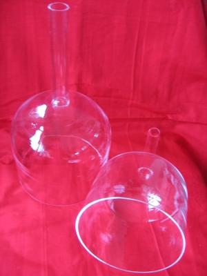 China Handle clear crystal singing bowl with carrying case for sale