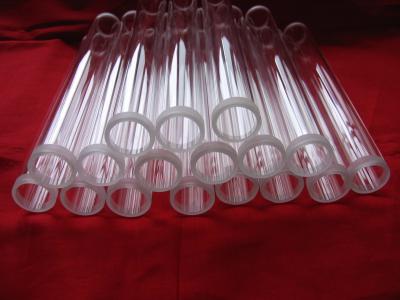China Optical Clear quartz glsas pipes for sale