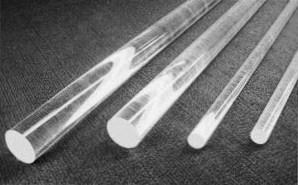 China high purity clear quartz glass rod for sale