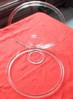 China Transparent Quartz Glass Ring 99.9% Purity Diameter 1.5-300mm ISO 9001 for sale