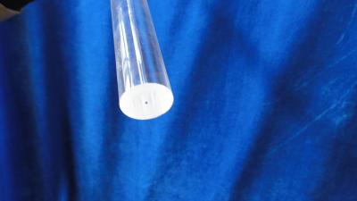 China High purity optical clear fused cylinder quartz glass rod for sale