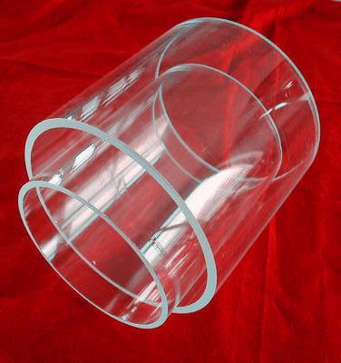 China Large diameter quartz tube with purity 99.9% min(OD4mmto420mm) for sale