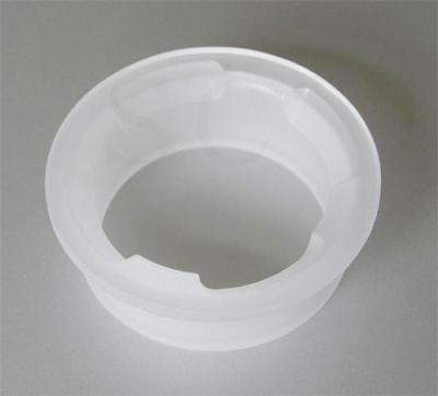 Opague quartz flange