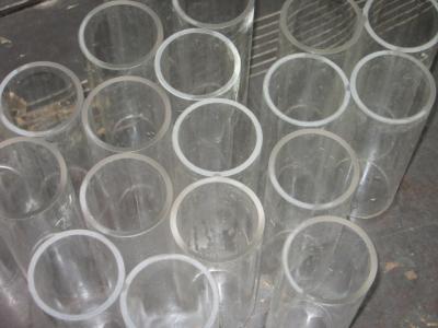 China High purity silica transparent quartz sheath from china factory for sale