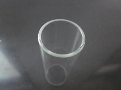 China Large diameter clear quartz tube sheaths for protecting electrode Sheaths for sale