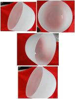 China High Purity 99.99% Fused Silica Quartz Crucible for Monocrystalline Silicon Pulling for sale