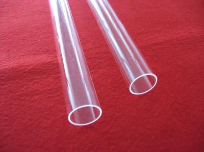 China Clear Fused Quartz Tubing for sale