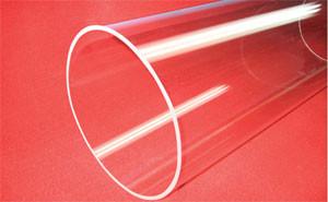 China High purity large diameter quartz glass tube for sale