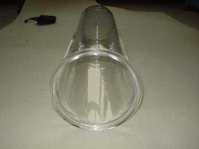 China Clear Quartz Glass Tubes One End Closed for sale