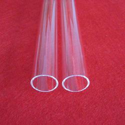 China Clear Fused Quartz Glass Tube for sale