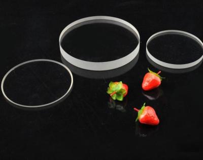 China Optical Clear Quartz Glass Plate for industry for sale