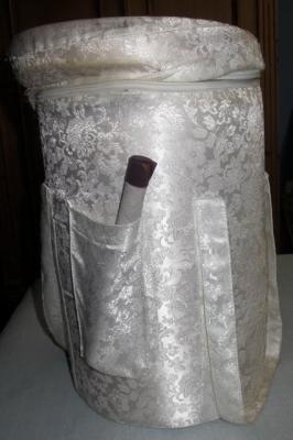 China Brand new canvas handle crystal singing bowl bag for sale