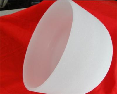China Frosted quartz singing bowlfor meditation for sale