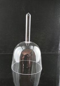 China crystal clear handle singing bowls for sale