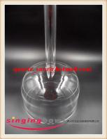 China Practitioner Crystal Singing Bowl with Handle 6 to 10 Inch 99.9% Pure Quartz for sale