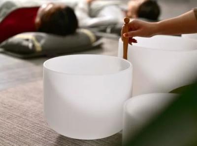 China Highest Purity top quality MOQ 1 Quartz Crystal Singing Bowls factory sell directly for sale