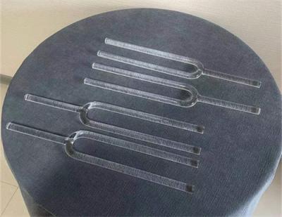 China Clear quartz  tuning forks with 7 music notes wholesale price for sale