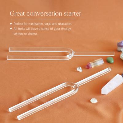 China Crystal Singing Tuning Forks with set and accessories factory sell directly for sale
