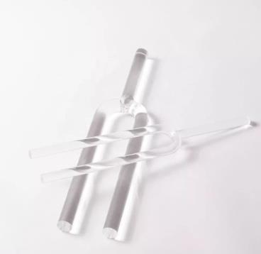 China High Quality best Price Transparent Quartz Crystal Tuning Forks for sale