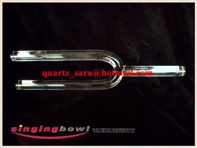 China Transparent Quartz Crystal Tuning Fork Big and Small for sale