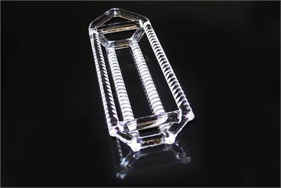 China Transparent Quartz boat made of high purity quartz sio2 99.99% made in china for sale