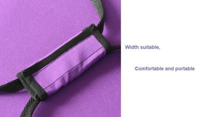 China Comfortable  Purple Carrying Case made of Fuctional Fibrics with thicken padded inserts for singing bowls for sale