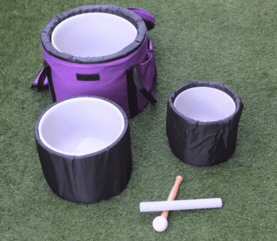 China Comfortable  Purple Carrying Case made of Fuctional Fibrics with thicken padded inserts for singing bowls for sale