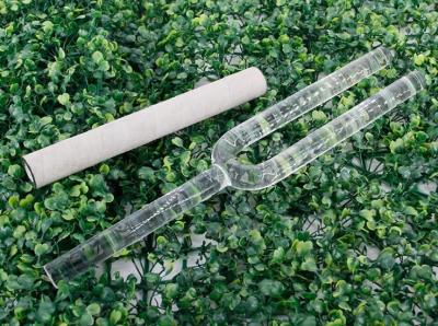 China Clear tuning forks made of high purity quartz crystal for sale