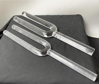 China Perfect sound crystal tuning fork for sound healing for sale