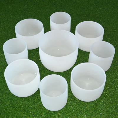 China Perfect Harmony Sets for frosted crystal singing bowl with Carrying Case made in China for sale