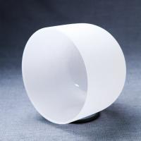 China Frosted Clear Quartz Crystal Singing Bowl Set 6-24 Inch Chakra Tuned Sound Healing for sale