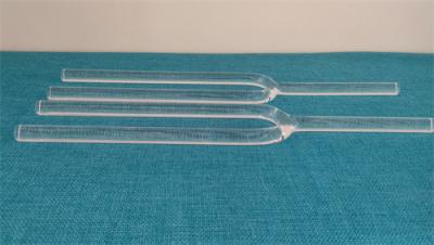 China Quartz Crystal Tuning Forks with Different Notes and purple carrying cases for sale