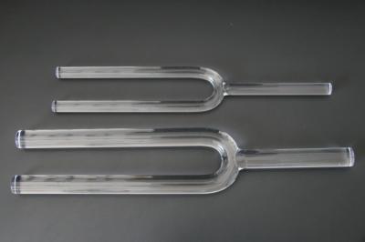 China Small clear quartz crystal tuning fork for sale