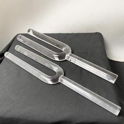 China Small clear quartz crystal tuning fork for sale