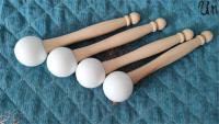 China Rubber Mallet 6-24 Inch for Crystal Singing Bowl with Low MOQ 1 PCS for sale